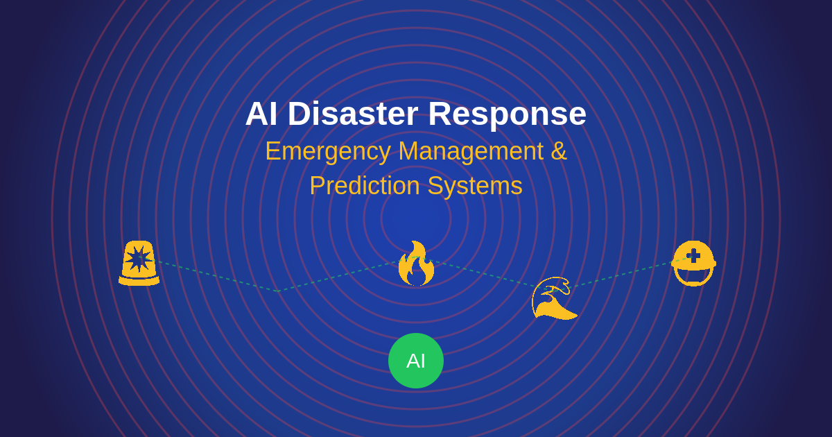 AI Disaster Response: Emergency Management and Prediction Systems