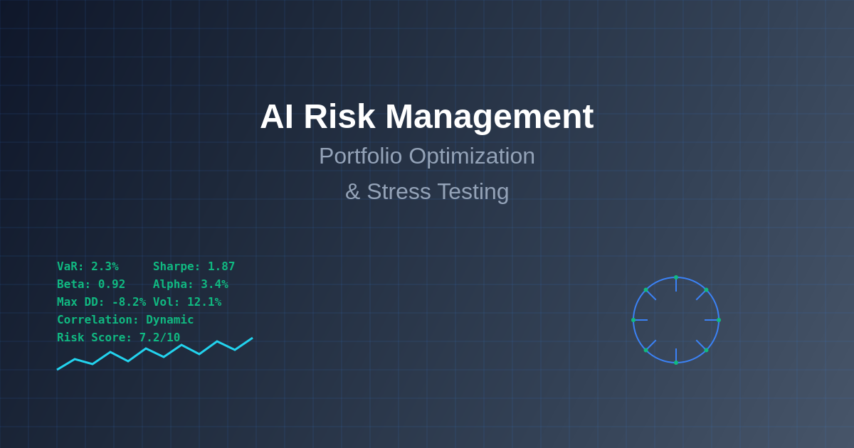 AI Risk Management: Portfolio Optimization and Stress Testing