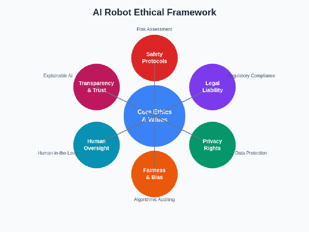 AI Robot Ethics: Safety and Liability in Autonomous Systems