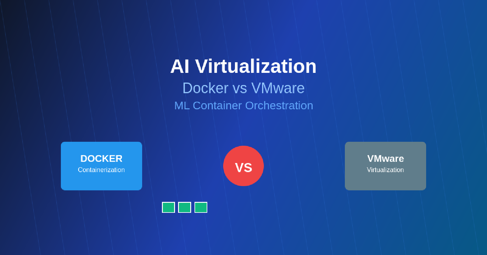 AI Virtualization: Docker vs VMware for ML Container Orchestration