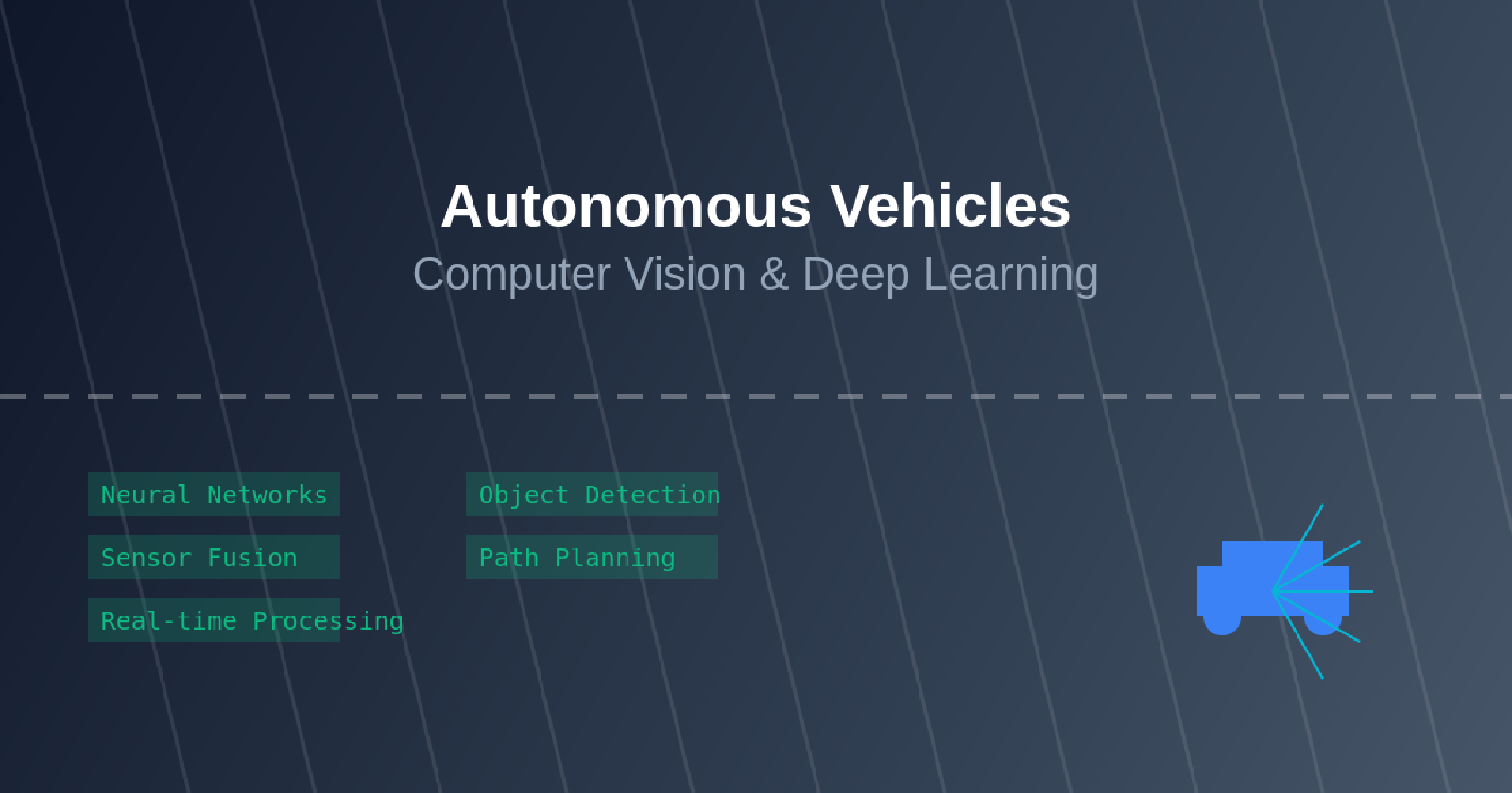 Autonomous Vehicles: Computer Vision and Deep Learning
