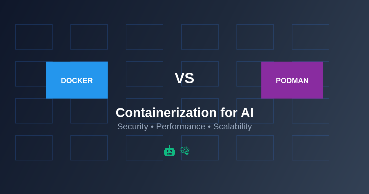Docker vs. Podman: Containerization for AI Applications