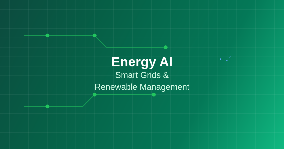 Energy AI: Smart Grids and Renewable Resource Management