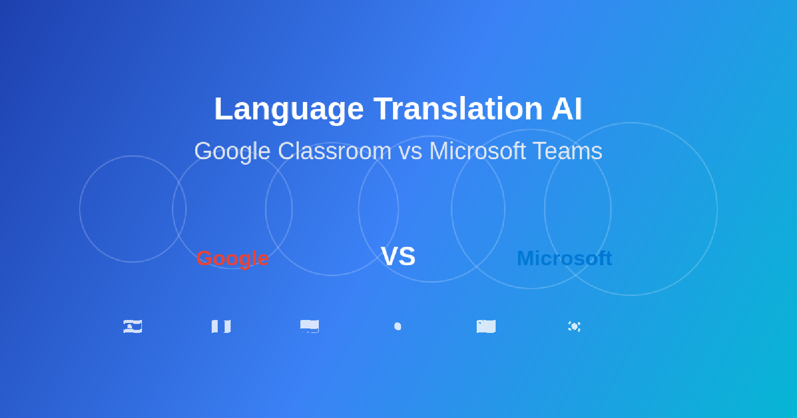Language Translation AI: Google Classroom vs Microsoft Teams Education