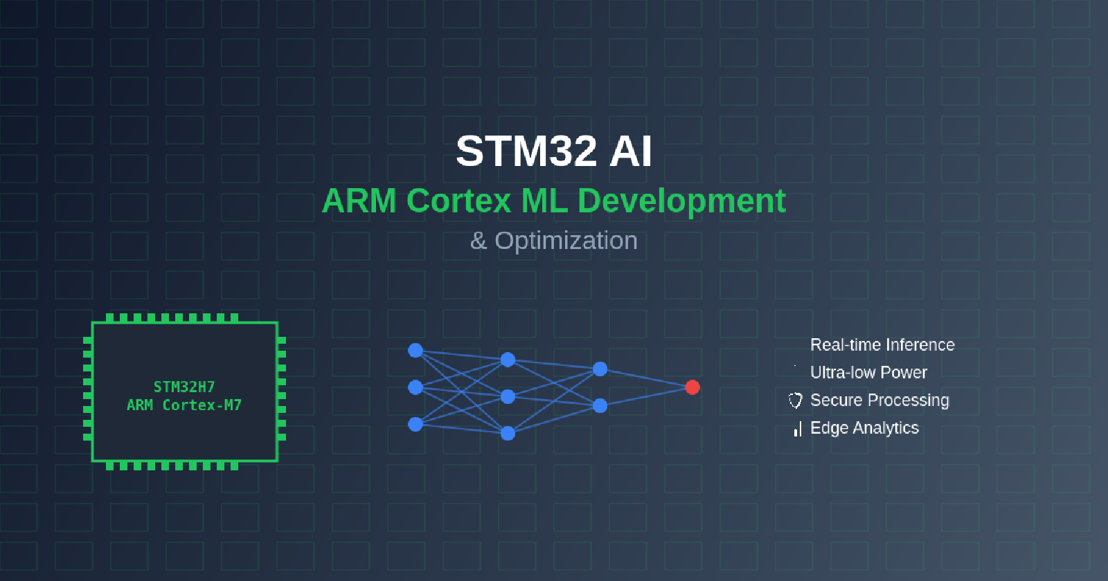 STM32 AI: ARM Cortex ML Development and Optimization