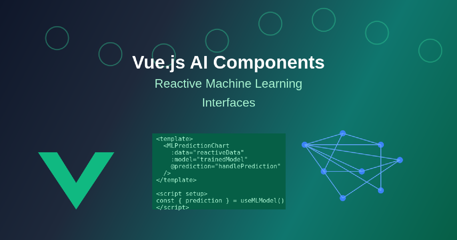 Vue.js AI Components: Reactive Machine Learning Interfaces